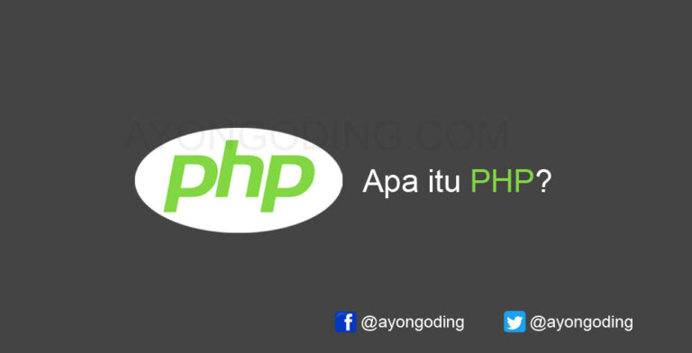 Tutorial PHP #1: Apa itu PHP? - Ayo Ngoding