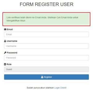 Membuat Register User Laravel - Ayo Ngoding